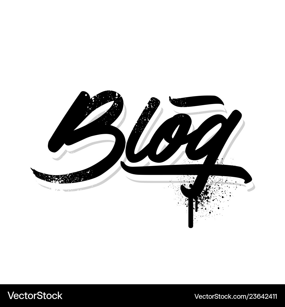 Blog Royalty Free Vector Image - VectorStock