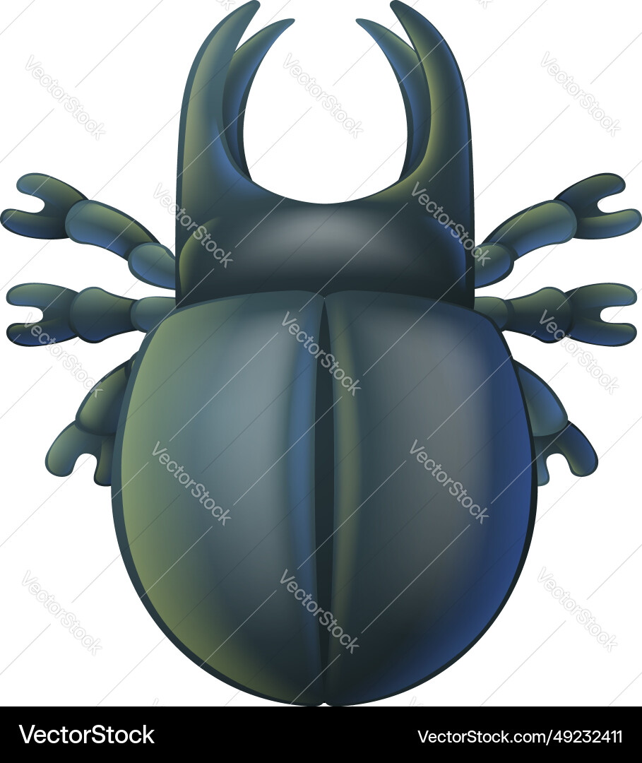 Cartoon insect bug Royalty Free Vector Image - VectorStock