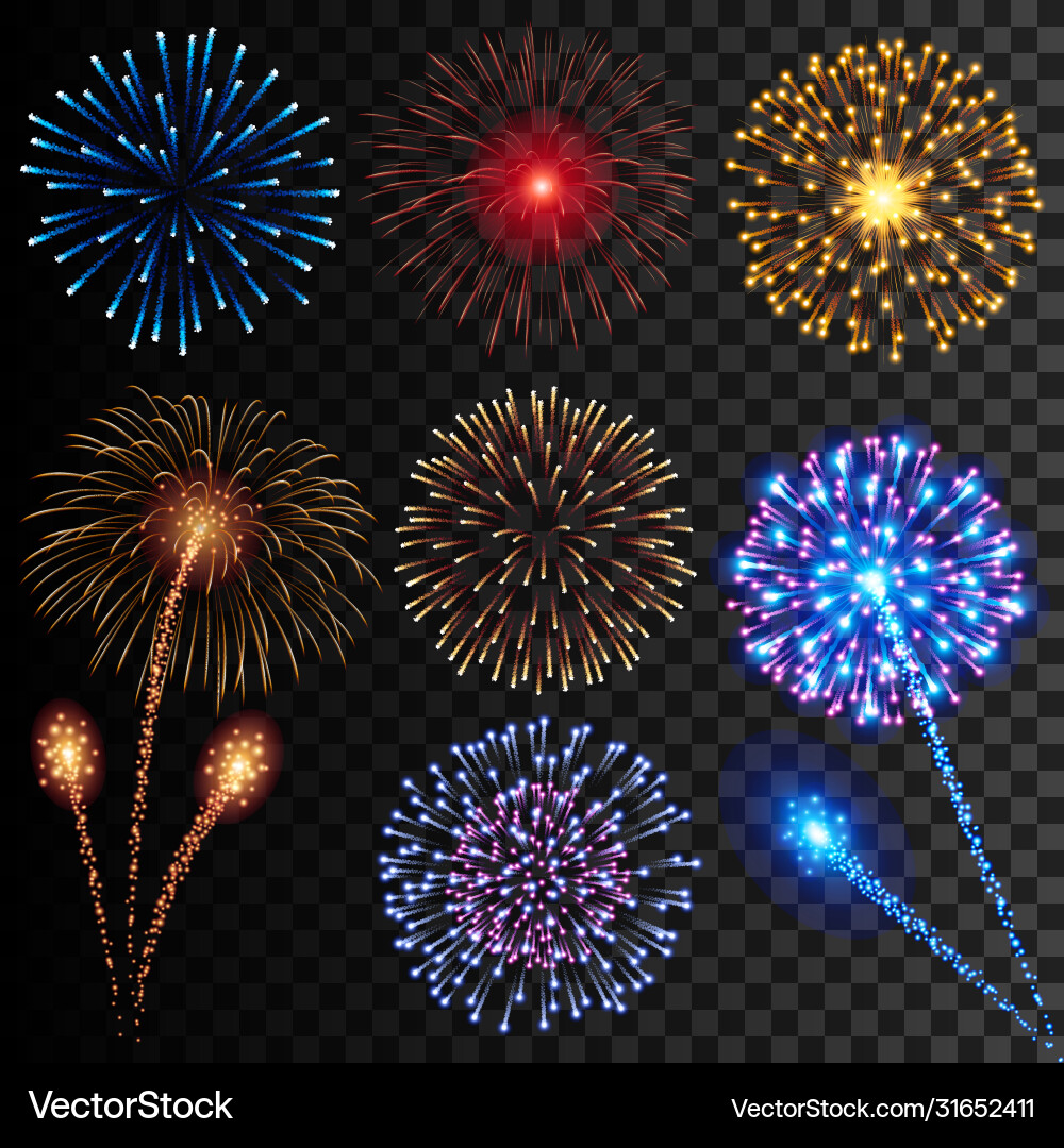 Firework Royalty Free Vector Image - VectorStock