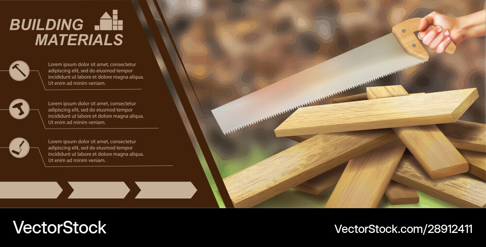 Flyer on topic construction Royalty Free Vector Image