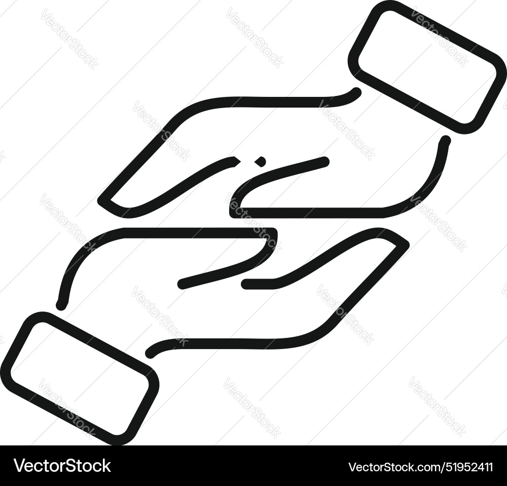 Two business people joining hands for a successful