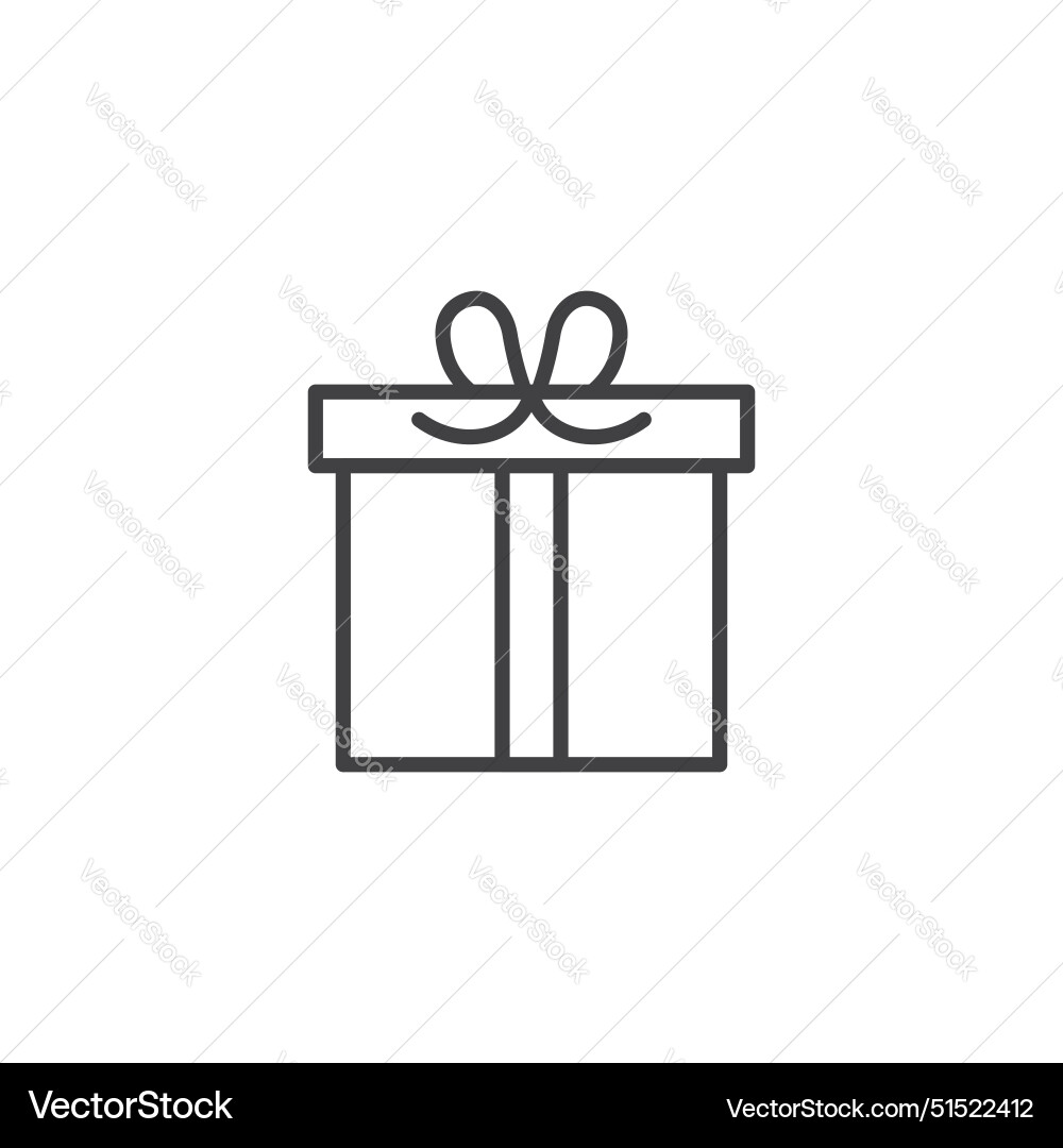 Gift icon Royalty Free Vector Image - VectorStock