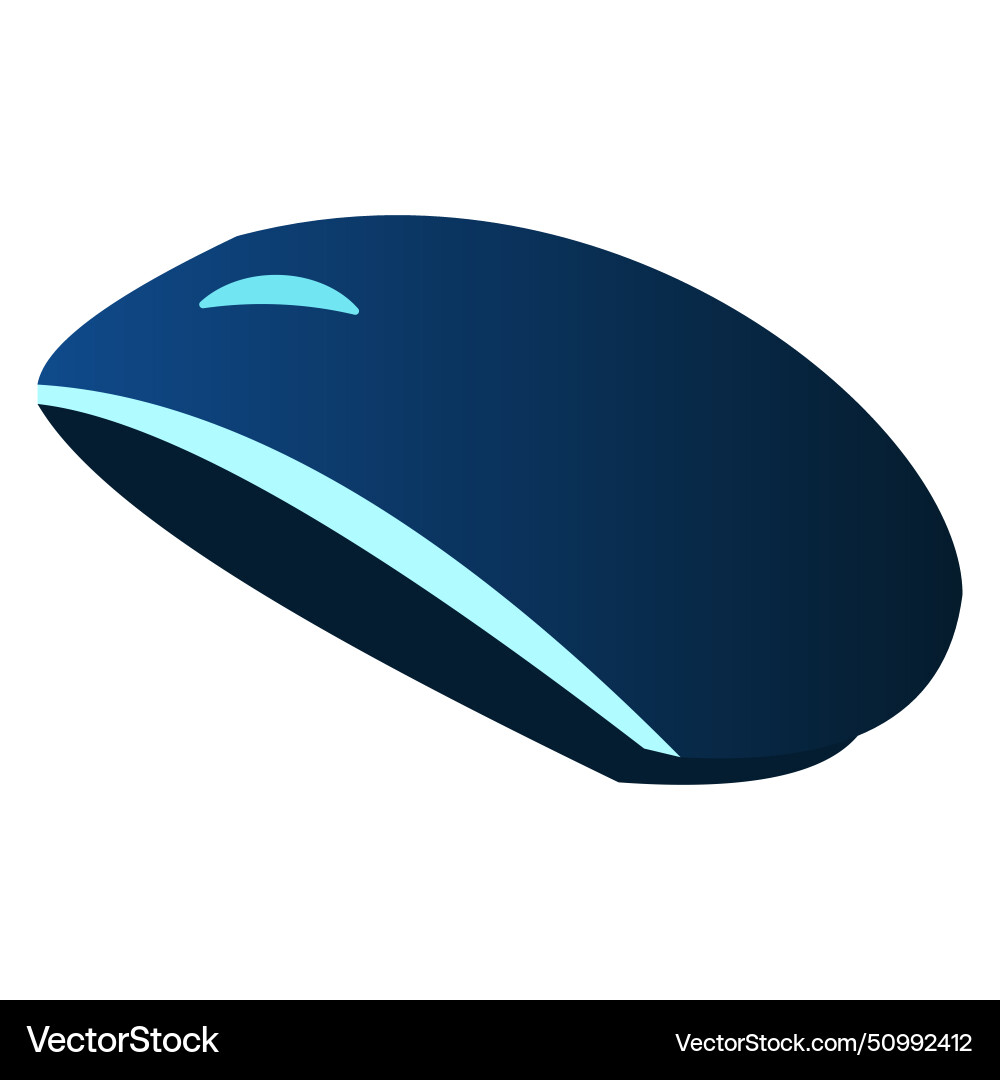 Isometric gaming mouse personal computer hardware Vector Image