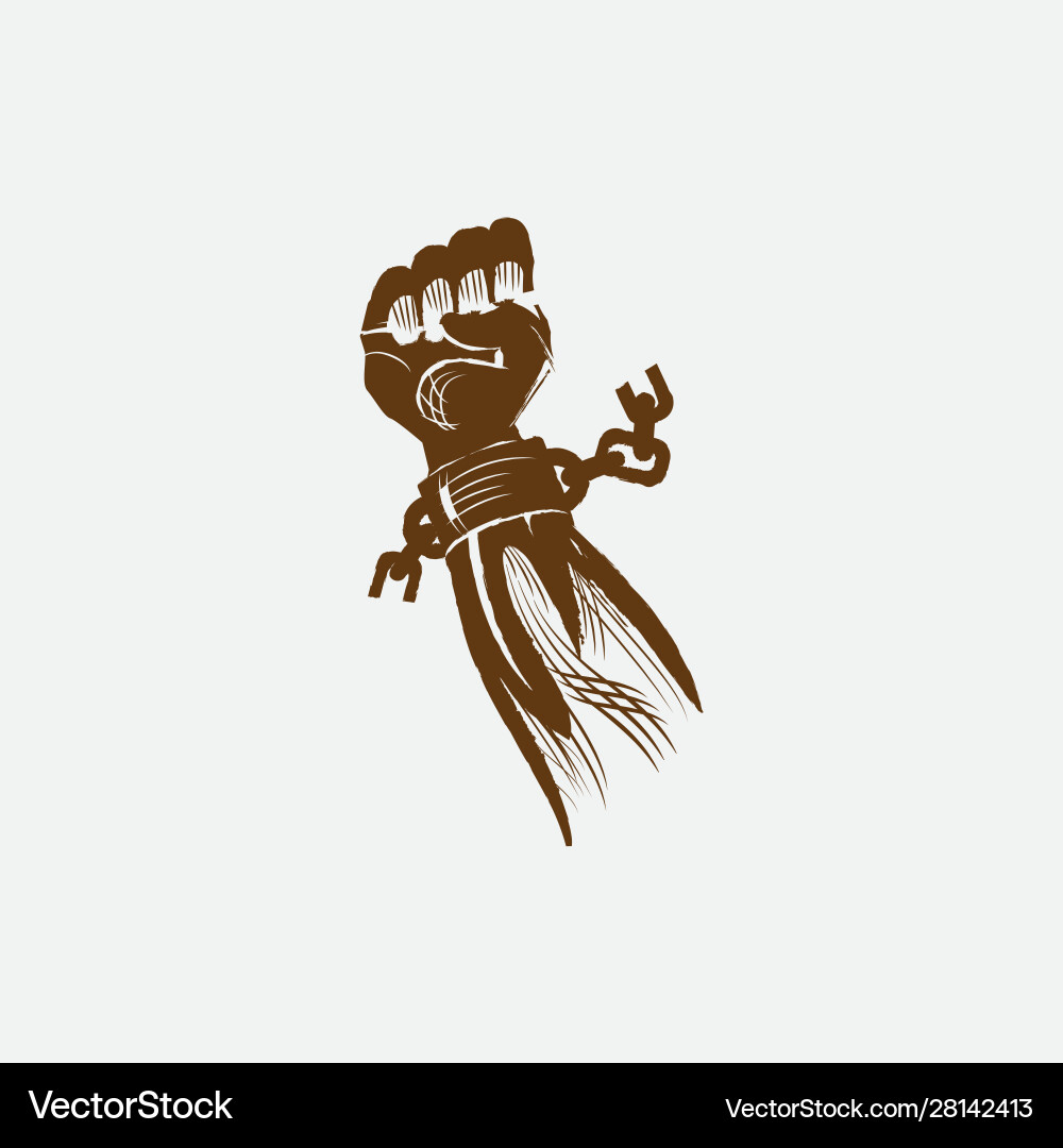 Fist logo Royalty Free Vector Image - VectorStock