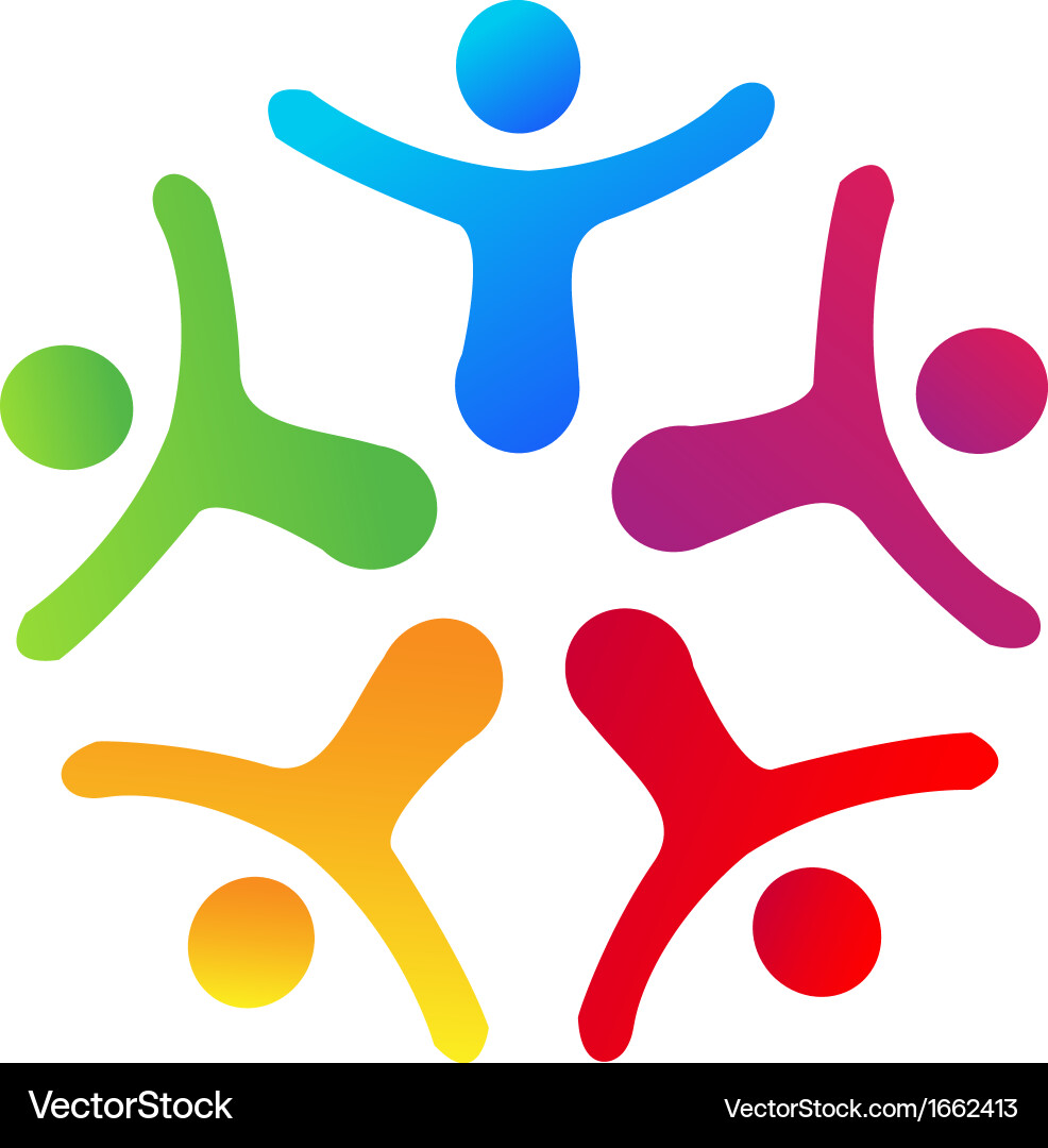 People union logo Royalty Free Vector Image - VectorStock