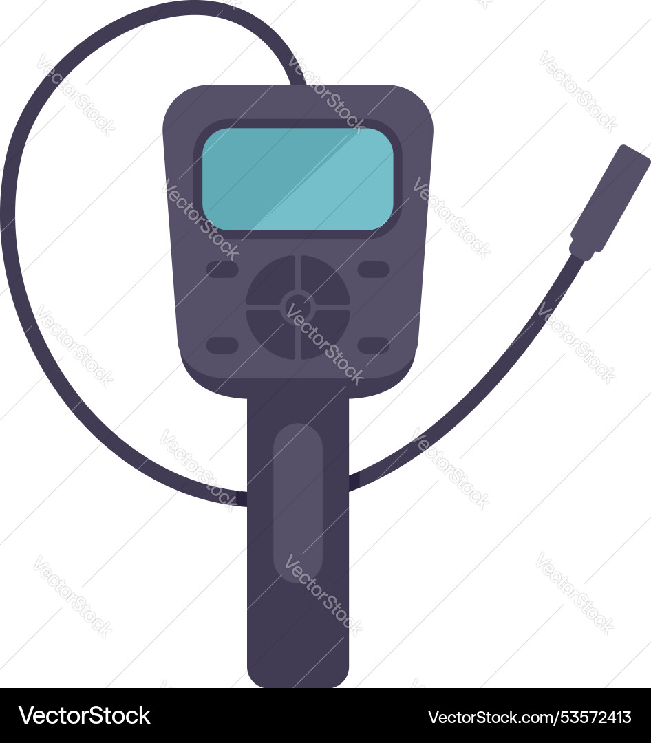 Professional digital multimeter with screen Vector Image