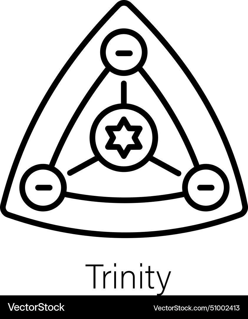 Trinity Royalty Free Vector Image - VectorStock