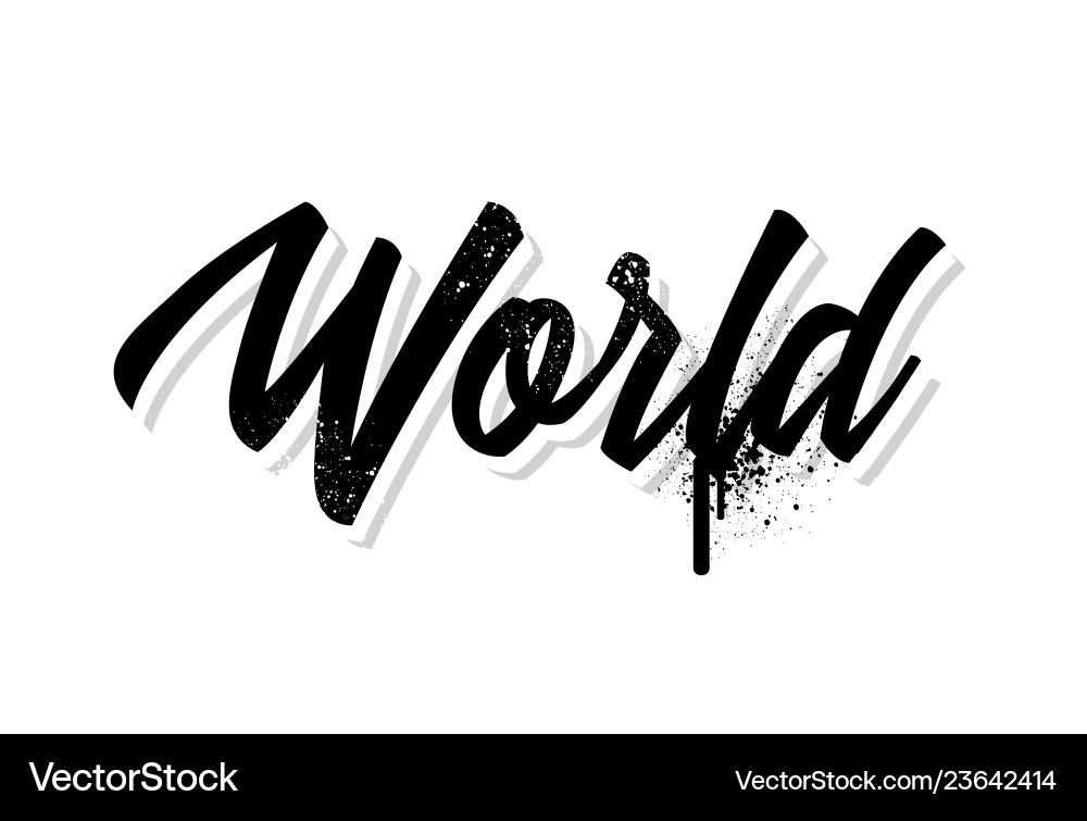 World Royalty Free Vector Image - VectorStock