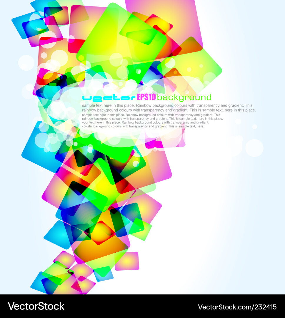 Colorful background Royalty Free Vector Image - VectorStock