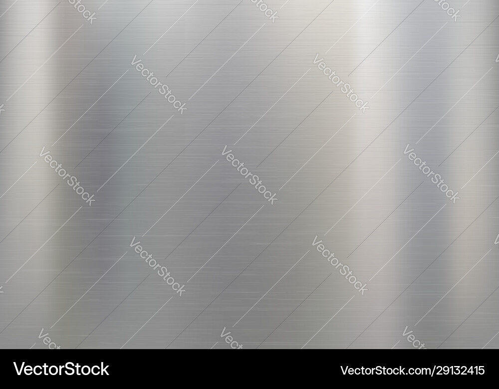 Metal or aluminum textured background Royalty Free Vector
