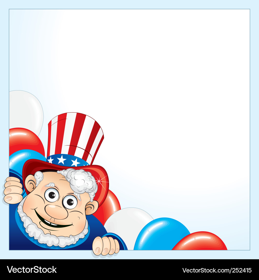 President cartoon Royalty Free Vector Image - VectorStock