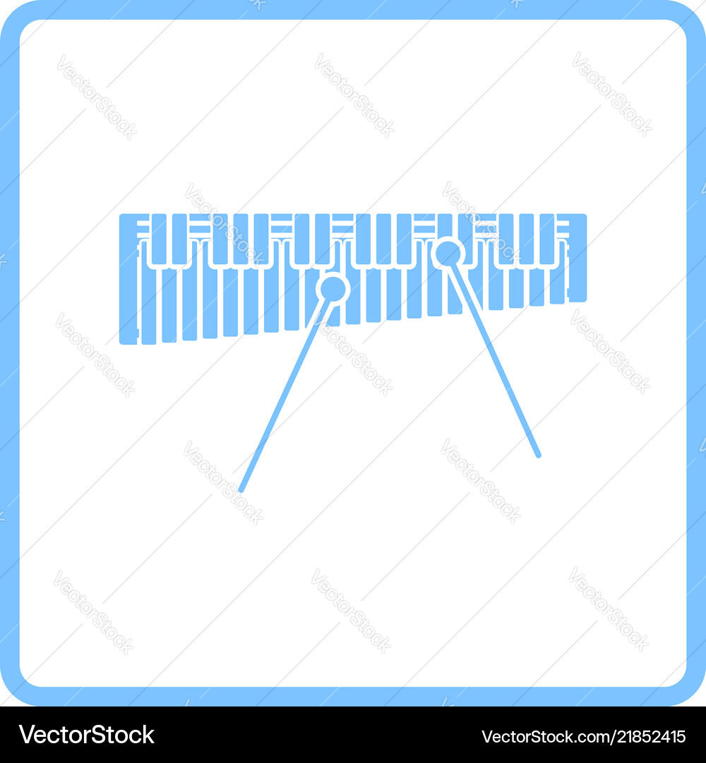 Xylophone icon Royalty Free Vector Image - VectorStock