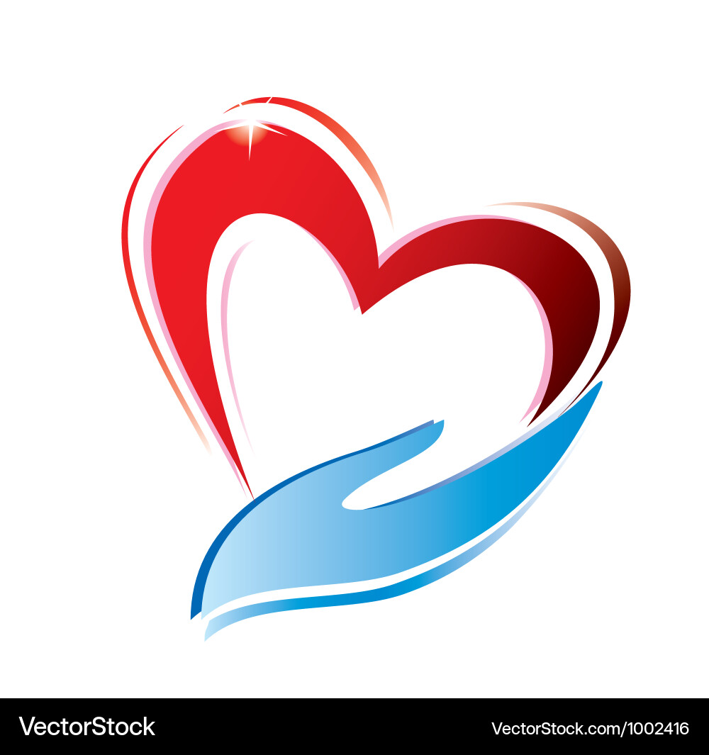 Hand Heart Vector Images Over 280 000