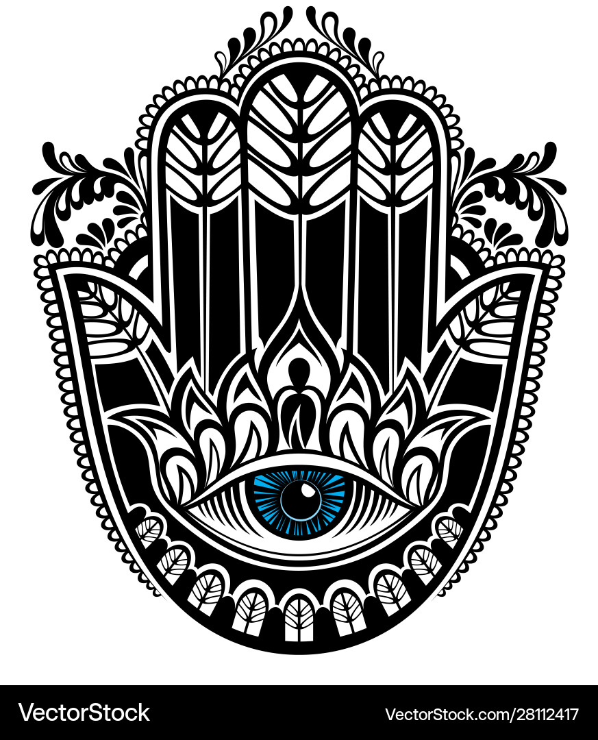 Hamsa Royalty Free Vector Image - VectorStock