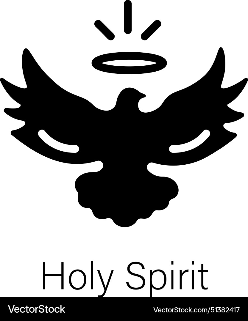 Holy spirit Royalty Free Vector Image - VectorStock