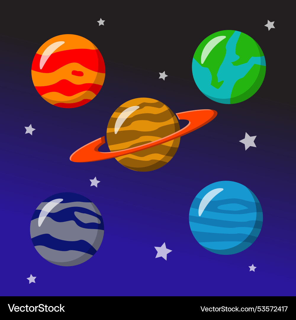Planet Royalty Free Vector Image - VectorStock