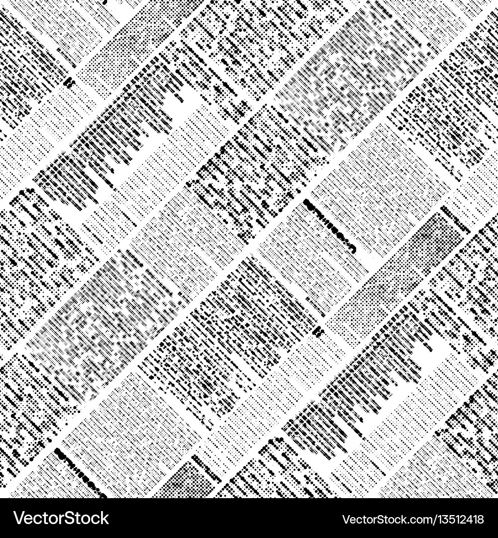 Newspaper Halftone Pattern Royalty Free Vector Image