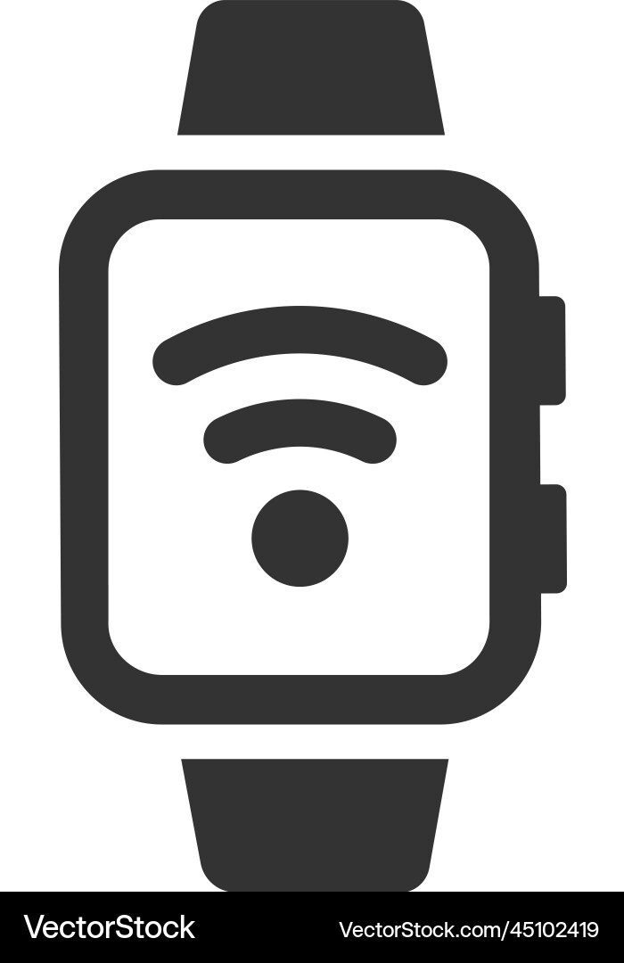 Smart Watch Icon Royalty Free Vector Image - VectorStock