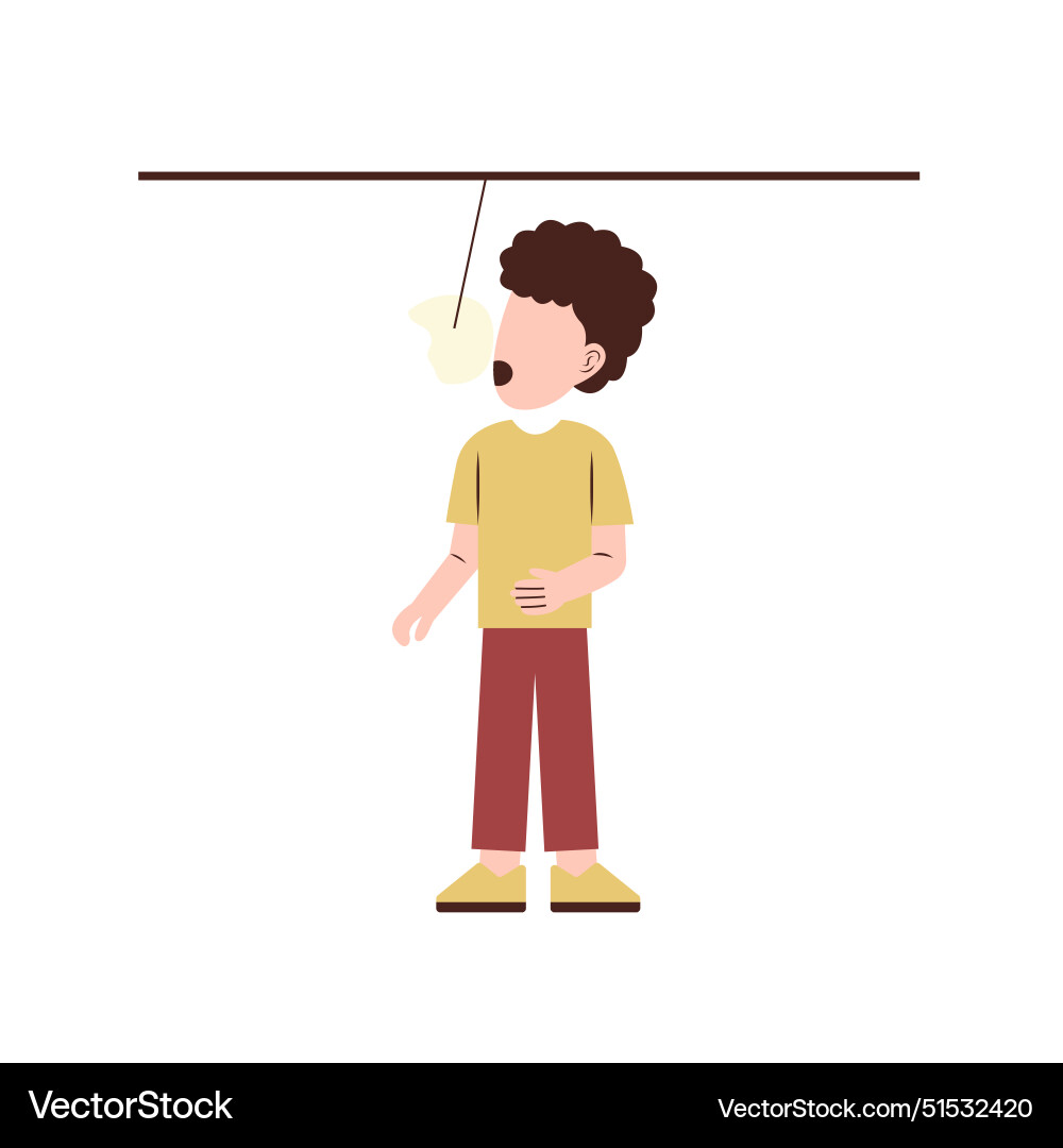 Indonesian traditional game Royalty Free Vector Image