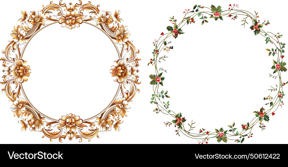 Decorative frame Royalty Free Vector Image - VectorStock