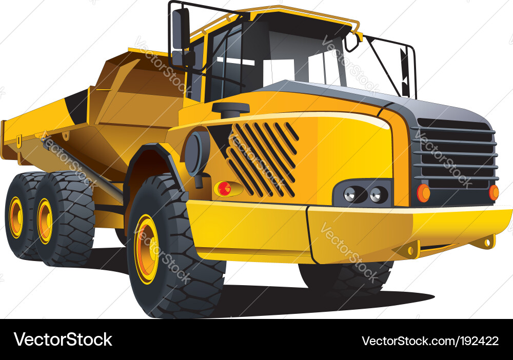Dumper Royalty Free Vector Image - VectorStock
