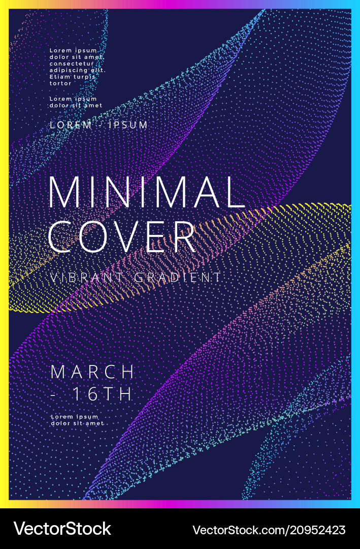 Minimal covers design Royalty Free Vector Image