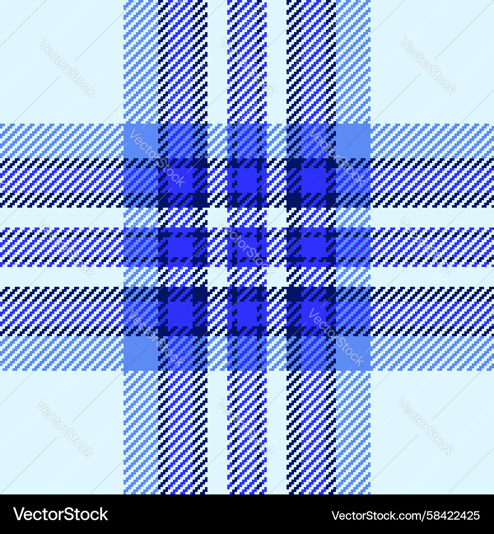 Elegant Blue Plaid Pattern – Royalty-Free Vector | VectorStock