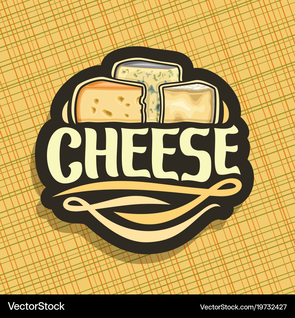 Cheese Branding Logo Royalty Free Vector Image