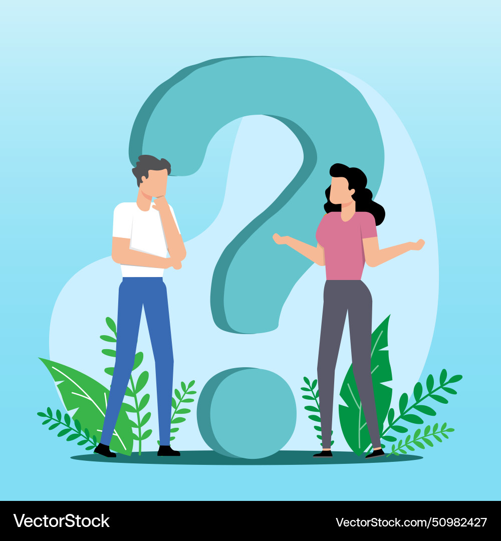 Frequently asked questions concept Royalty Free Vector Image Frequently asked questions concept Royalty Free Vector Image
