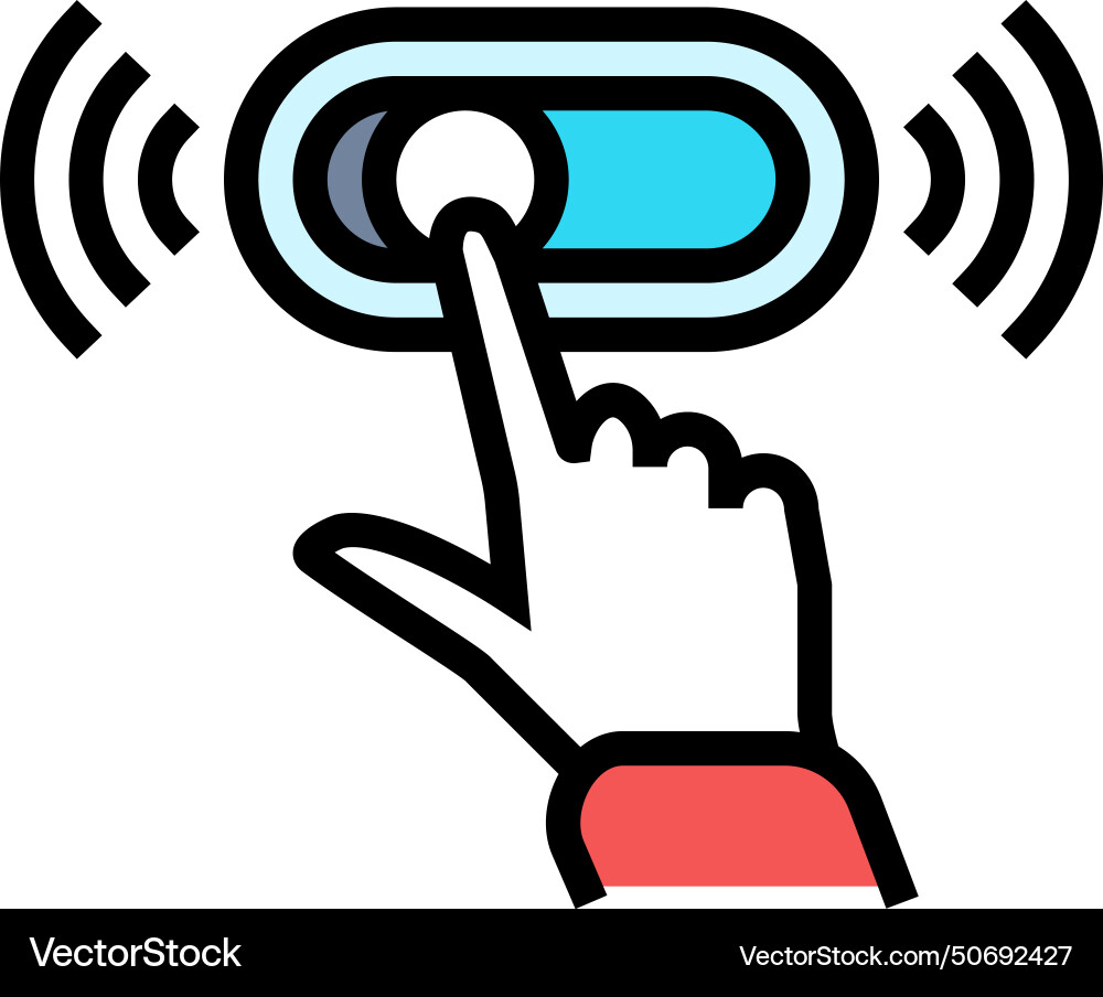 Microinteractions ux ui design color icon Vector Image