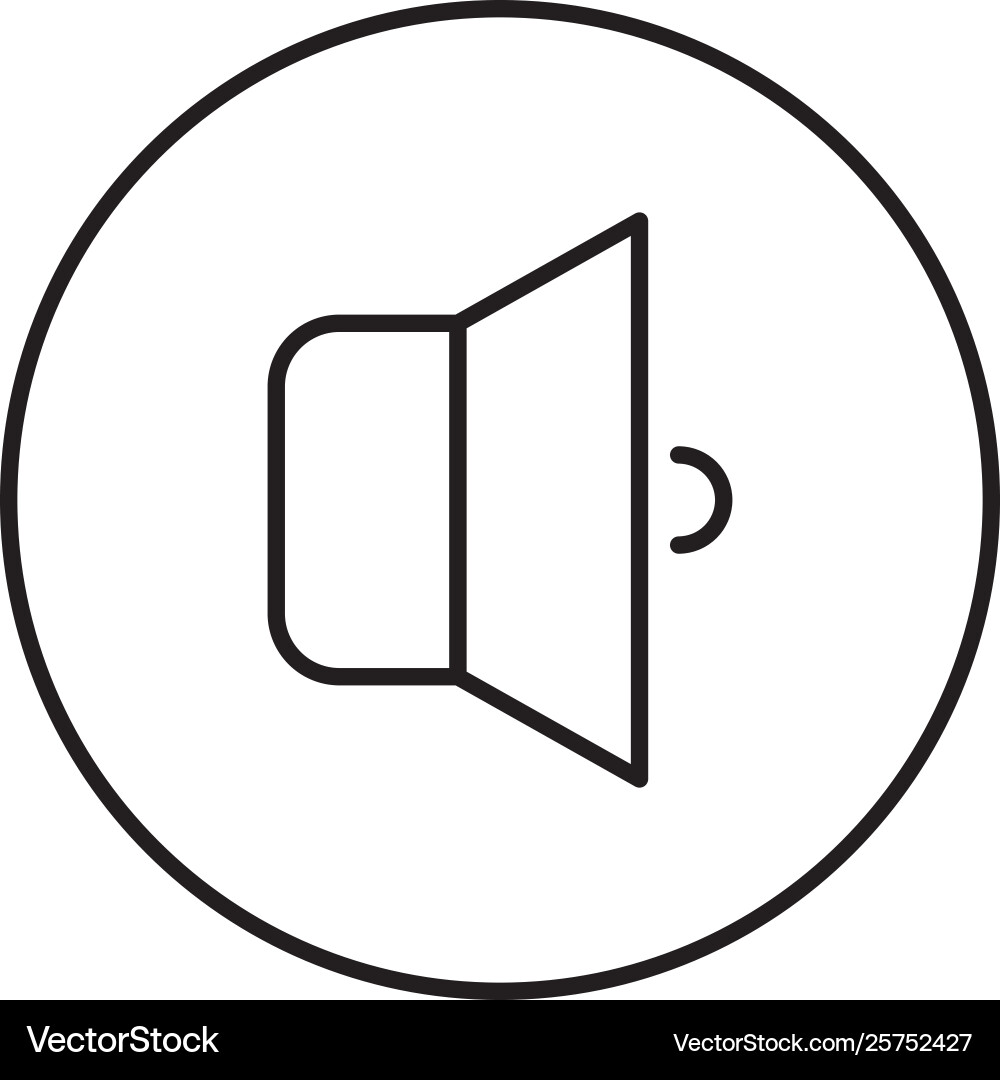 Video player line icon set 01 Royalty Free Vector Image