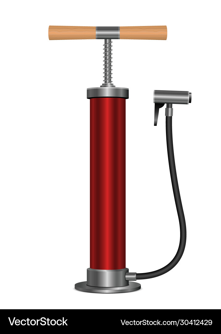 Air pump Royalty Free Vector Image - VectorStock