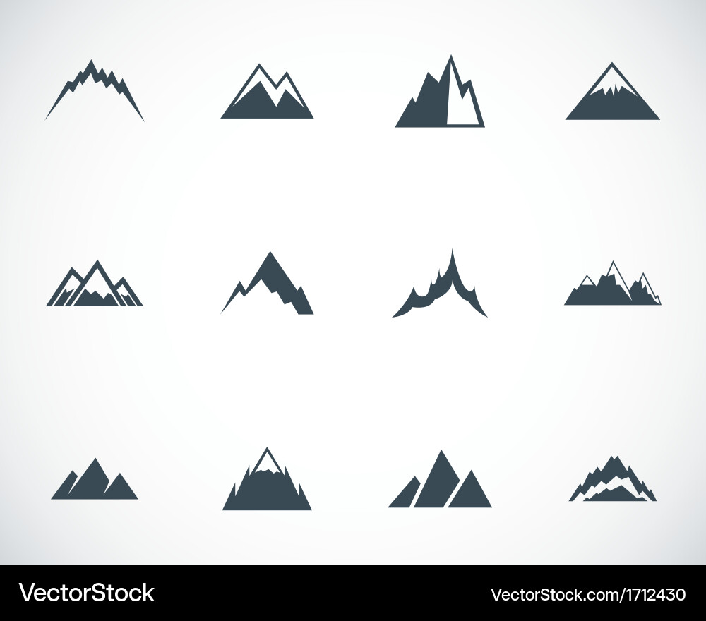 Terrain Icons Vector Images (over 12,000)