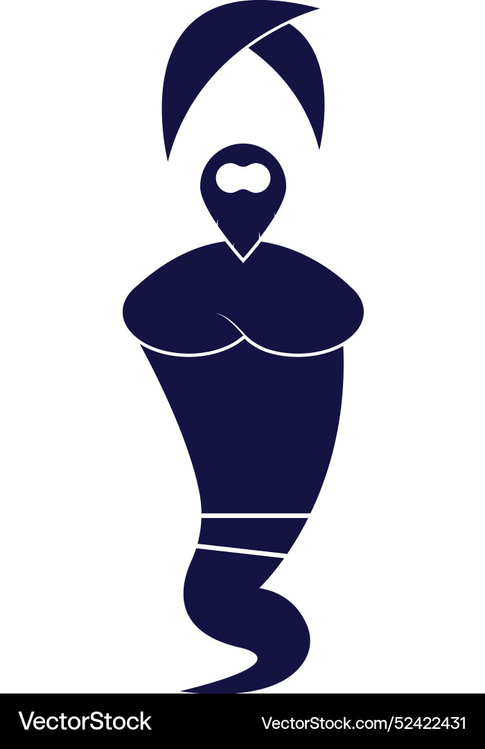 Genie logo Royalty Free Vector Image - VectorStock