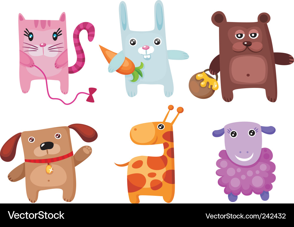 Animals Royalty Free Vector Image - VectorStock