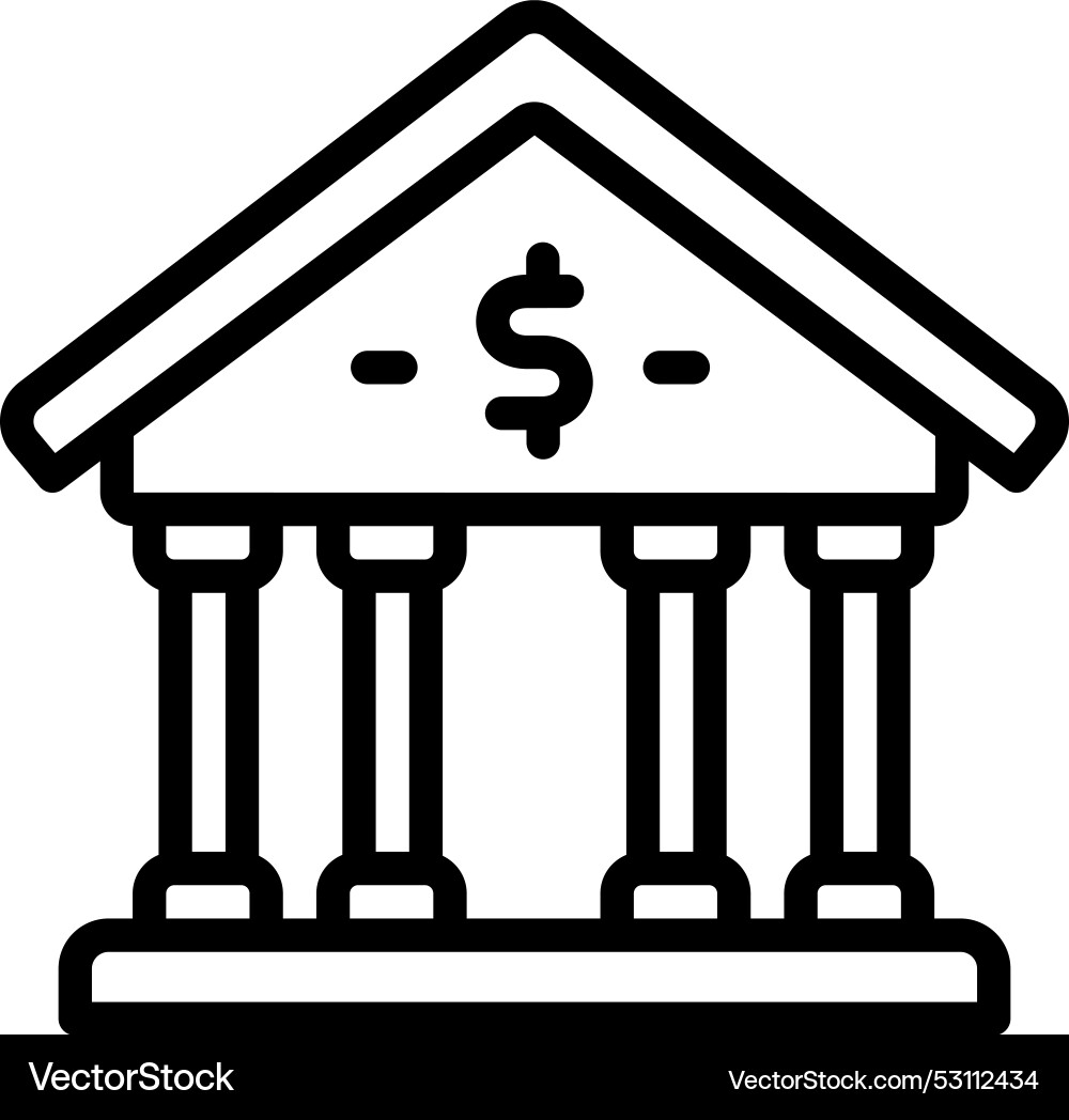 Bank Royalty Free Vector Image - VectorStock