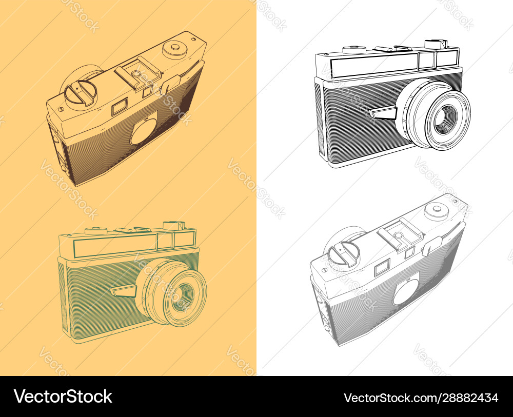 Film camera Royalty Free Vector Image - VectorStock