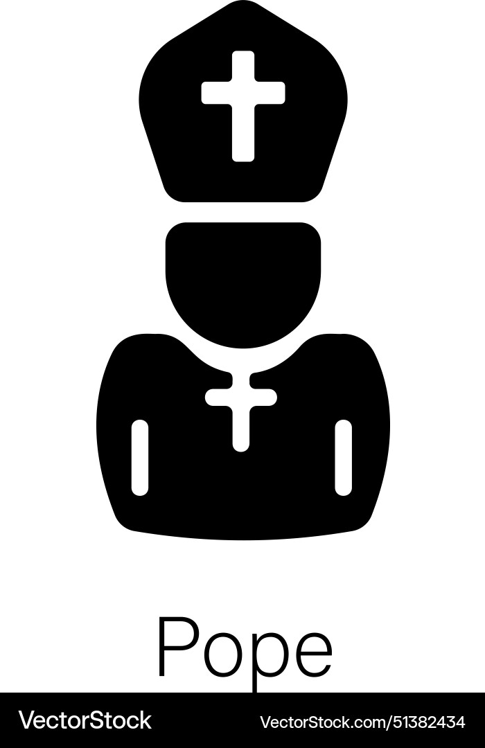 Pope Royalty Free Vector Image - VectorStock