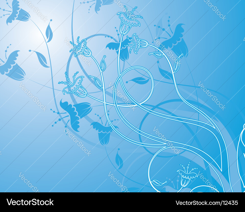 Background-flower Royalty Free Vector Image - VectorStock