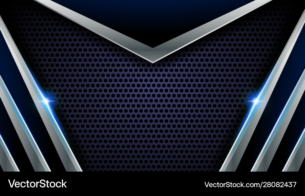 Metallic Steel Grid Background Royalty Free Vector Image