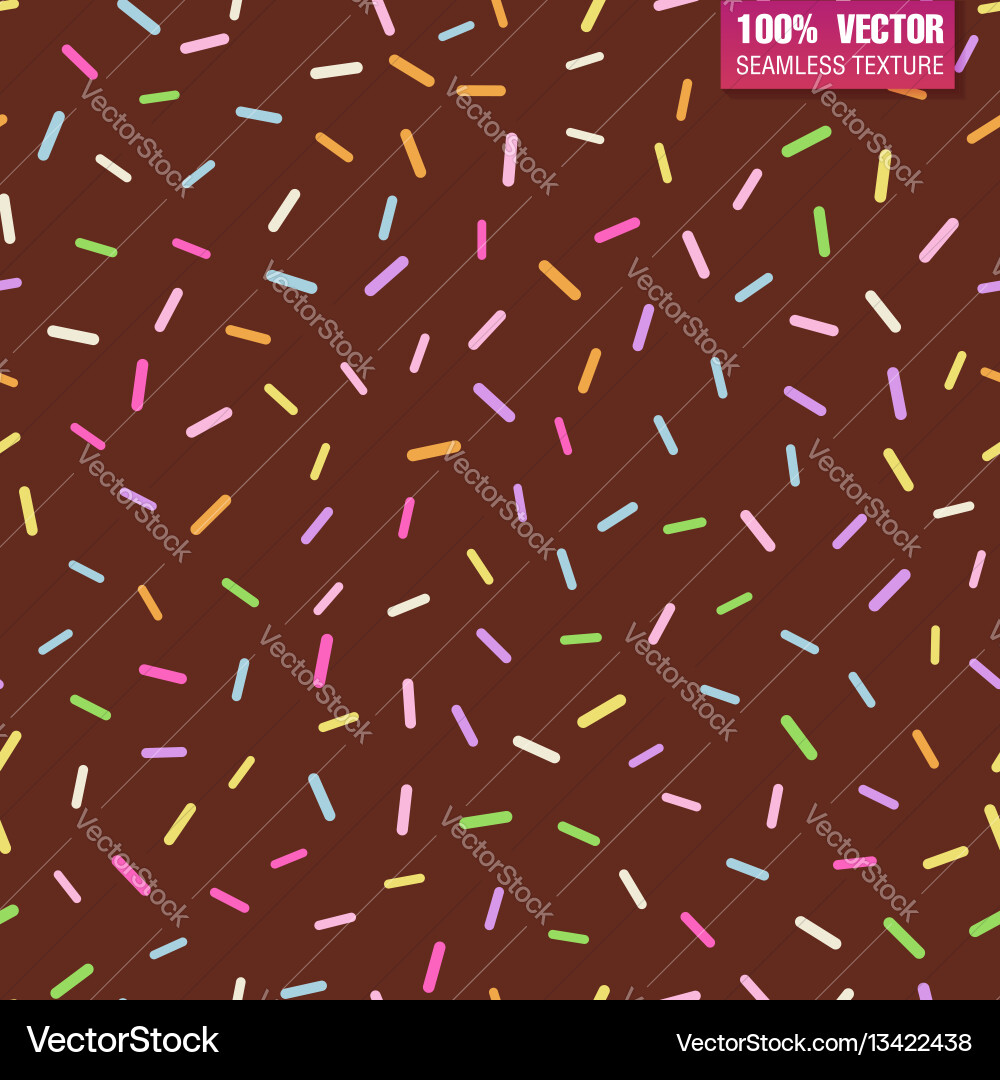 Confectionery Confetti Pattern Royalty Free Vector Image