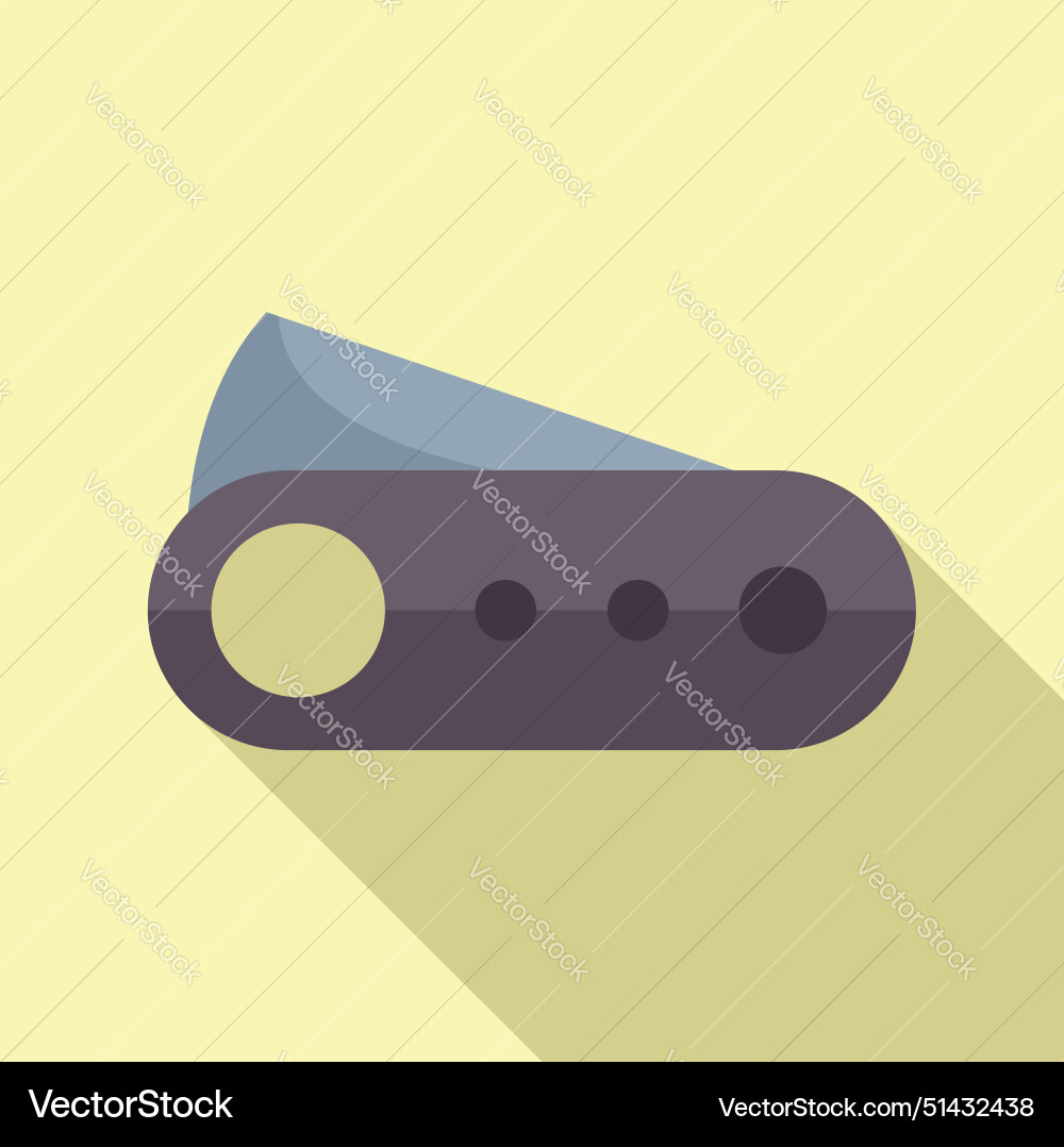 Flat design of classic safety Royalty Free Vector Image