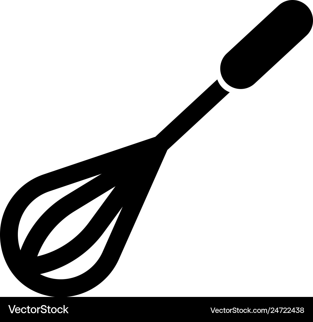 Whisk icon Royalty Free Vector Image - VectorStock