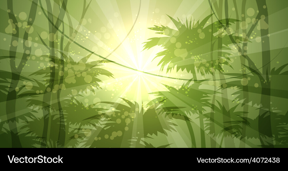 Wild forest Royalty Free Vector Image - VectorStock