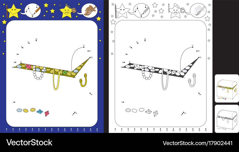 Preschool worksheet Royalty Free Vector Image - VectorStock