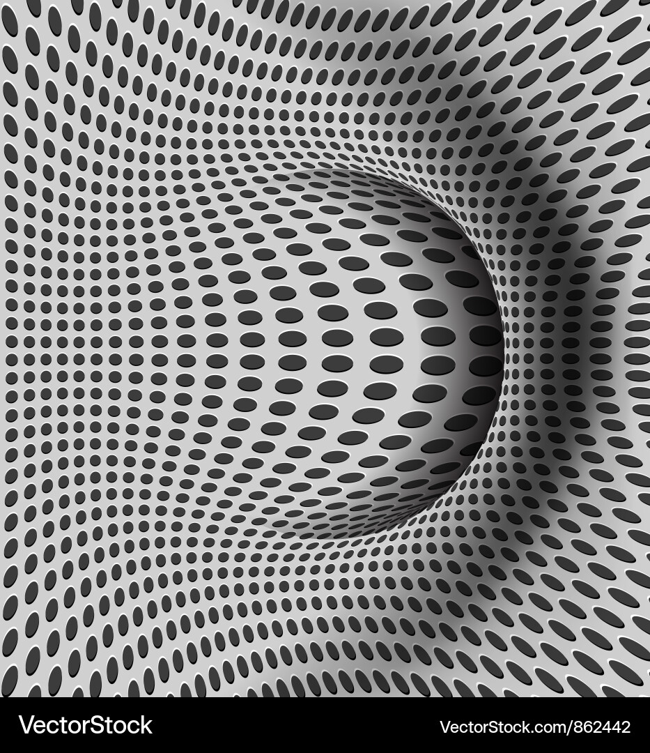 Optical Illusion Background Royalty Free Vector Image