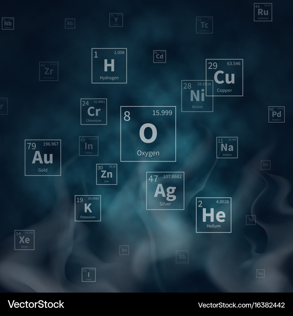 Chromium Element Chemical Vector Images (over 130)