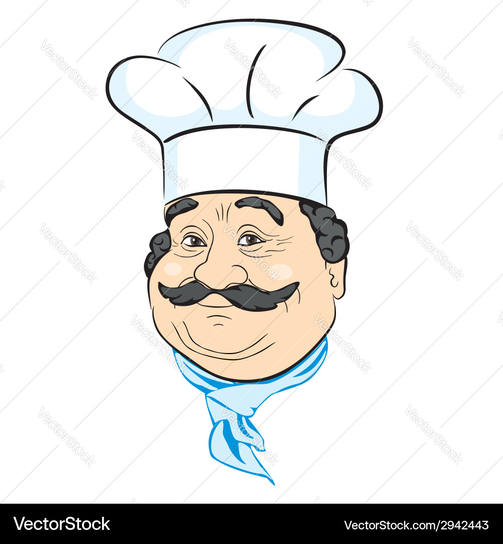 Chef cook Royalty Free Vector Image - VectorStock