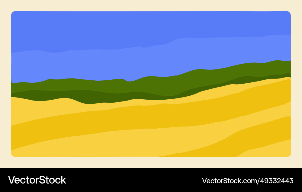 Field2 Royalty Free Vector Image - VectorStock