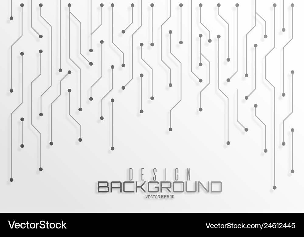 Circuit design Royalty Free Vector Image - VectorStock